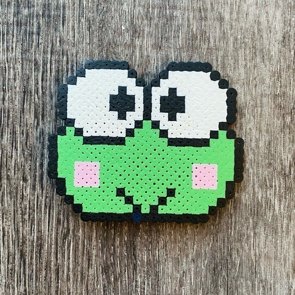 Handmade | Other | Hello Kitty Sanrio Keroppi Donut Pond Frog Magnet ...